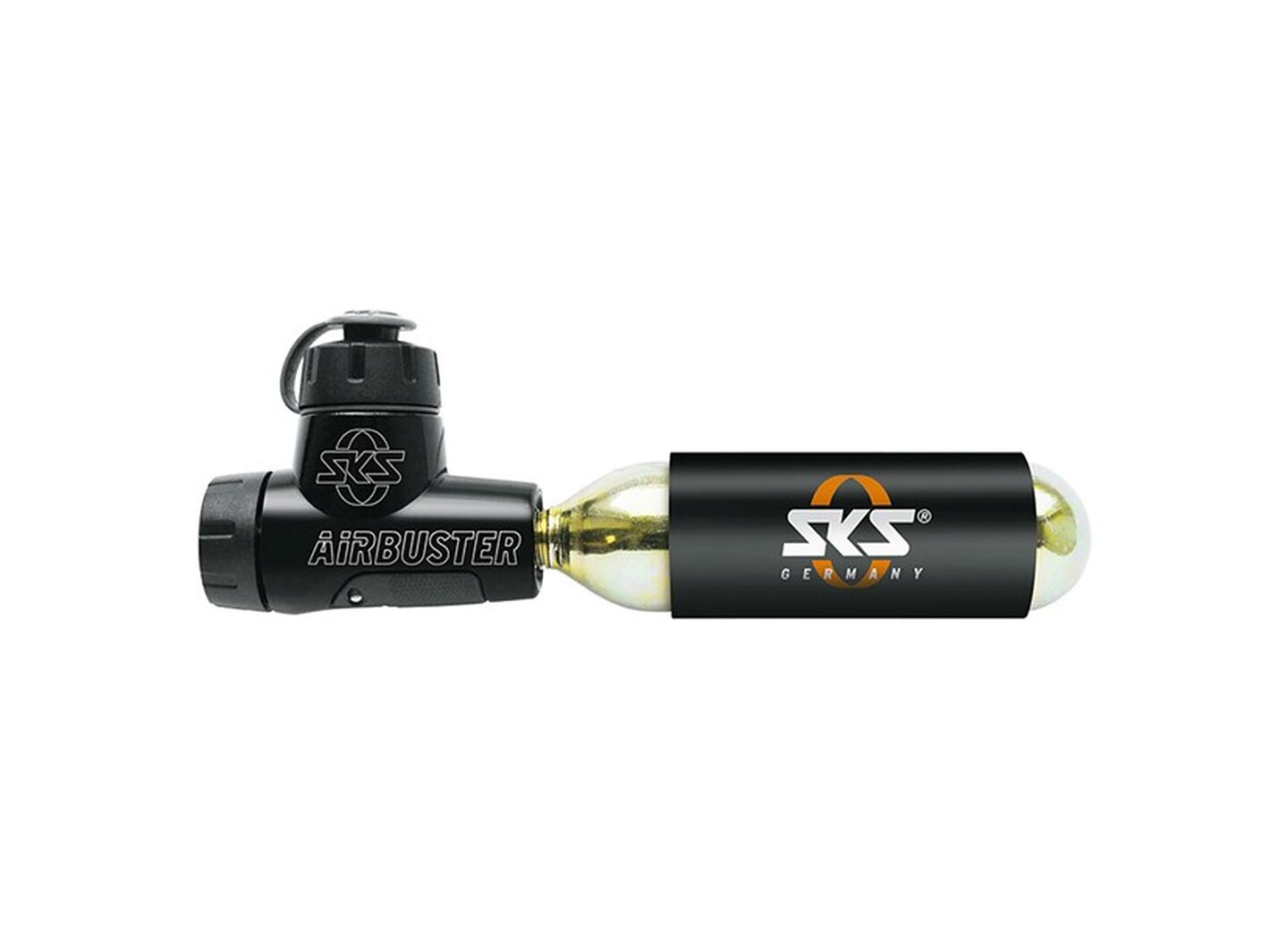 Kolsyrepump SKS Co2 Airbuster Kolsyra Svart - kompakt och effektiv